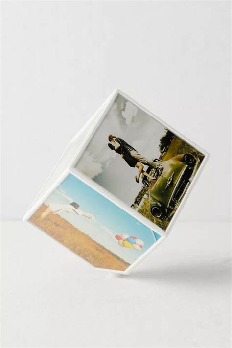 Rotating Photo Cube Frame Urban Outfitters