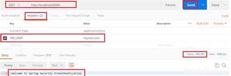 Spring Boot Security Pre Authentication Example Roy Tutorials