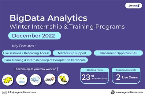 Winter Internship And Training Program December 2022 Regex Software