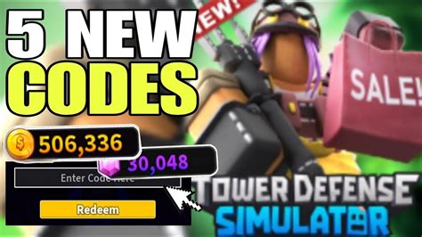 New Tower Defense Simulator Codes Tds Codes Tds Code Tds Youtube