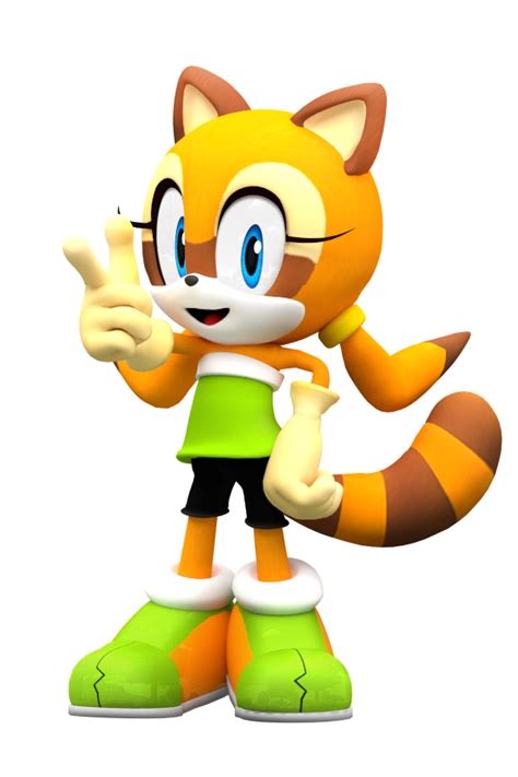 Marine The Raccoon 2018 Render By Nibroc Rock On Deviantart