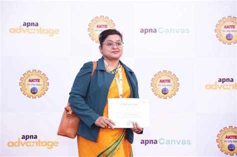 Getting Recognised From Aicte As The Awardee Tpo For Good Work It Is