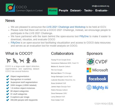 Coco Datasetcoco数据集官网 Csdn博客