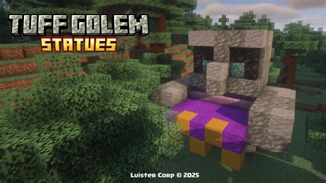 Tuff Golem Statues 🪨 120 To 1218 Minecraft Data Pack