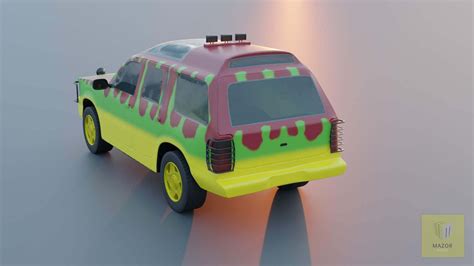 Jurassic Park Explorer Xlt 3d Model By Zupmedia