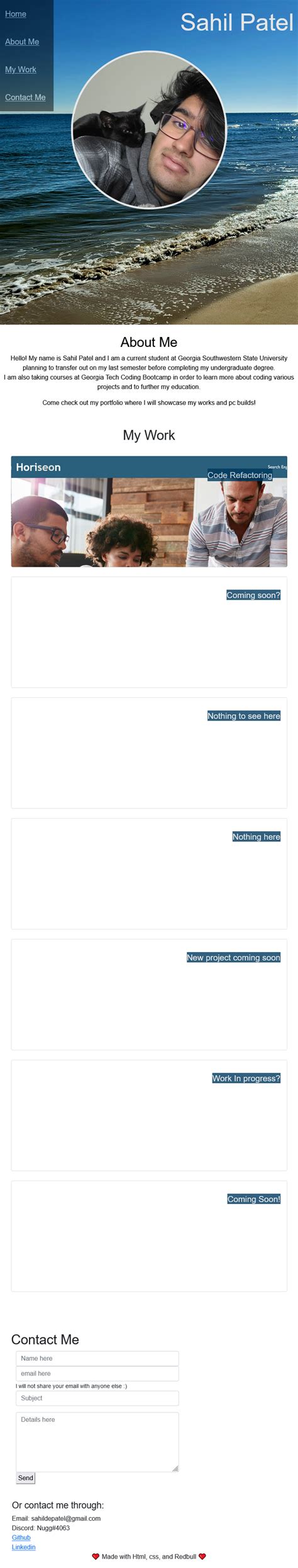 Github War Nugget Updated Portfolio