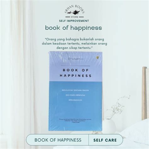 Jual Buku Motivasi Book Of Happines Makna And Cara Mencapai Bahagia