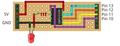 Programming Shield For Attiny85 Micro Controller 5 Steps Instructables