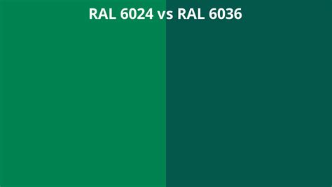 Ral 6024 Vs 6036 Ral Colour Chart Uk