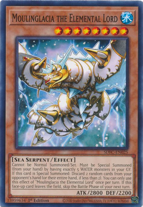 Moulinglacia The Elemental Lord Yu Gi Oh Wiki Fandom