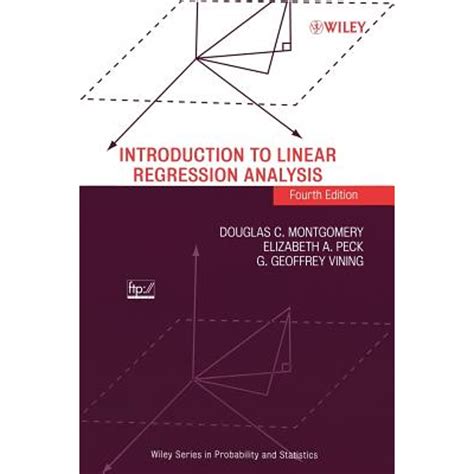 Pre Owned Introduction To Linear Regression Analysis Hardcover 0471754951 9780471754954