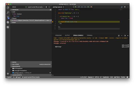Debugging Typescript From Vscode Launch A Ts File From Vscode Attach By David Sparkles