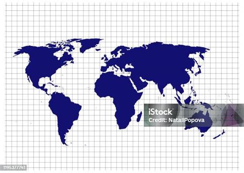 흰색 배경에 격리 된 세계지도 벡터 플랫 어스 웹 사이트 패턴 연례 보고서 인포 그래픽에 대한지도 템플릿 전 세계 여행 지도 실루엣 배경 0명에 대한 스톡 벡터 아트 및