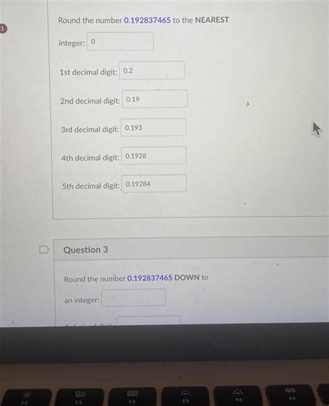 Solved Round The Number To The NEAREST Integer Chegg Com