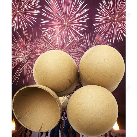 반구형 디스플레이 셸 페이퍼 불꽃 놀이 결혼식 축제 쇼 폭죽 로켓 라이트 중국 전문가 4 인치 200pc