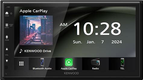 Kenwood Dmx4710s Digital Car Stereo 50w X 6 Ch Apple