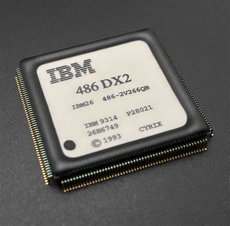 Ibm 486 2v266qb Cpu 486dx2 Qfp168 66mhz 80486 32bit Processor Cyrix Made Rare Ebay