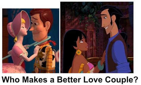 Woody And Bo Peep Vs Tulio And Chel By Kroylovefun22 On Deviantart