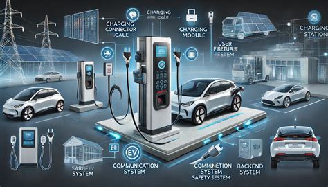 What Are The Components Of An Ev Charging Station Amppal