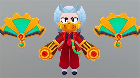 Clockwork Kaze Ninja Brawl Stars 3d Model Download Free 3d Model By