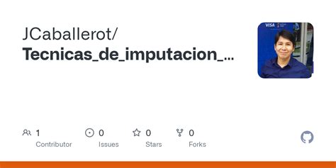 Github Jcaballerottecnicasdeimputaciondedatos