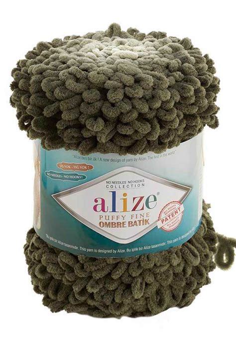 ALİZE PUFFY FINE OMBRE BATİK 7299 BEBE ÖRGÜ İPLİKLERİ ALİZE