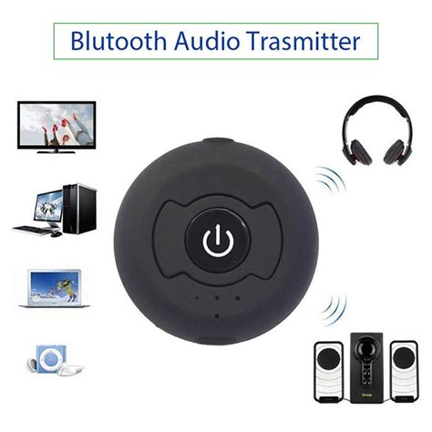 Black CSR Dual Bluetooth Audio Transmitter Mul Grandado