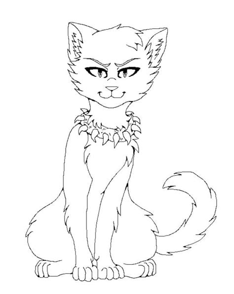 Scourge Warriors Cats Coloring Page Download Print Or Color Online