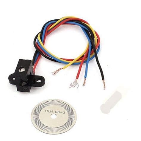 Photoelectric Speed Sensor Encoder Coded Disc Code Wheel Darkoct02
