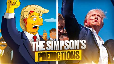 The Simpsons Predictions That Shockingly Came True Real Events Uncovered Youtube