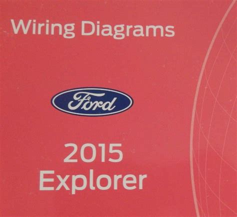 2015 Ford Explorer Suv Wiring Electrical Diagram Manual Oem Ewd 2015 Etsy