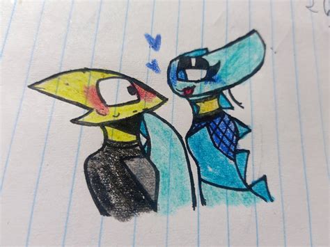 Cyan X Yellow By Rosywolfycherry12 On Deviantart