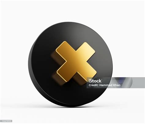 Mathematical Gold Multiple Symbols 3d Style Isolated Objects On White Background 3d Illustration