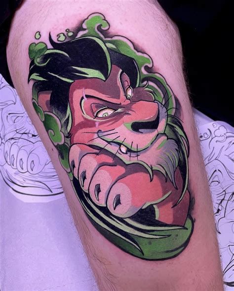 Lion King Scar Tattoo