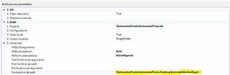 Testing Script Not Found In Tfs Build Deploy Test Stack Overflow