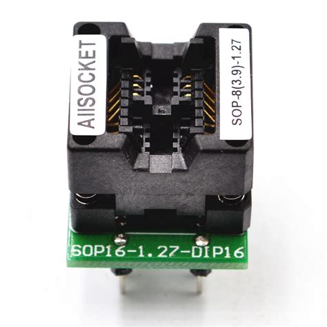 Allsocket Com Sop8 Soic8 So8 Socket Ots8 16 1 27 03 Socket Sop8 3 9 1