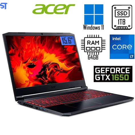 Notebook Acer Aspire Nitro 5 An517 52 77kz Gamer Intel I7 10750h