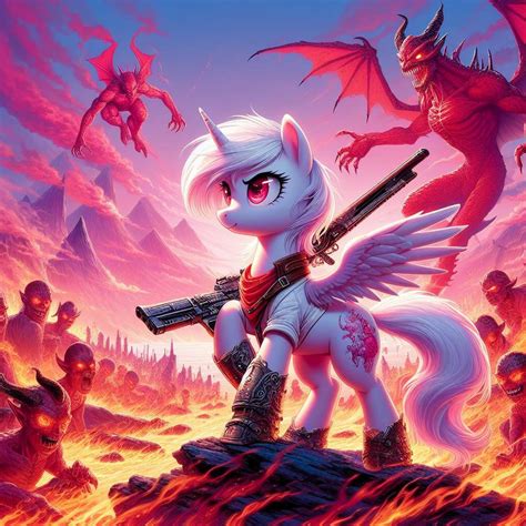 Mlp X Devil May Cry Alicorn Hunter Ai 1 By Tomartista On Deviantart