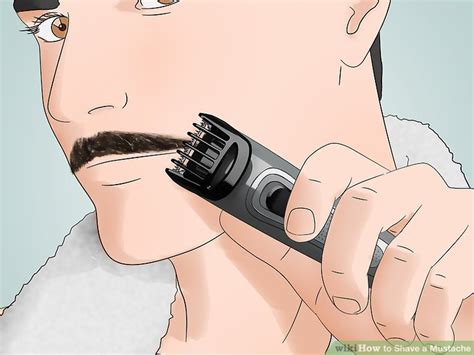 Ways To Shave A Mustache WikiHow