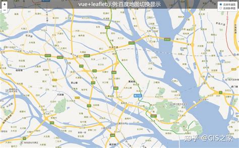 vue leaflet示例 在线地图切换显示附源码下载 知乎