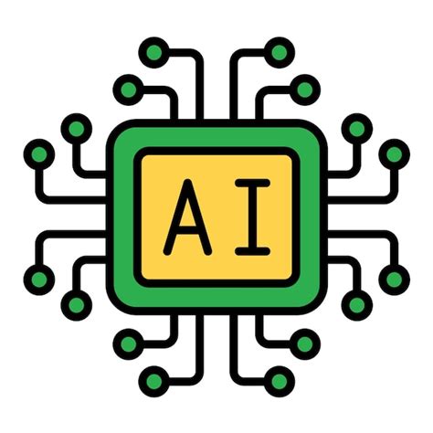 Premium Vector Artificial Intelligence Flat Illustration