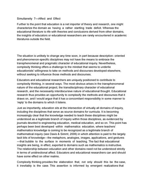 Simultaneity 7 Further To The Point That Education Is A Net Importer