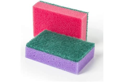 Бытовые губки LAIMA для мытья посуды, комплект 5 шт., 601555 - выгодная ...