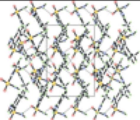 The Molecular Structure Of The Title Molecule With The Atom Numbering