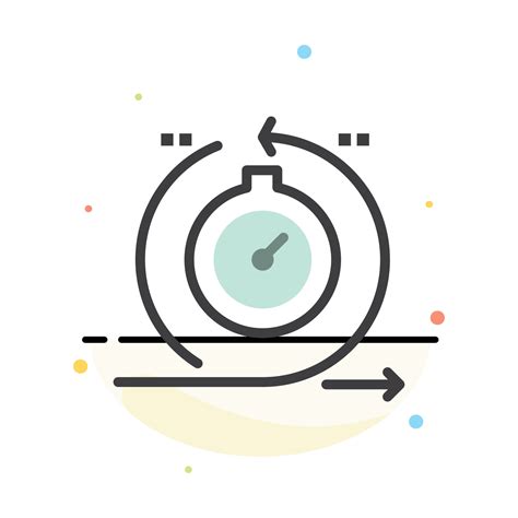 Agile Cycle Development Fast Iteration Abstract Flat Color Icon Template Vector Art At