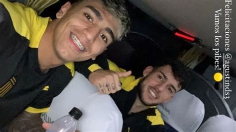 Facundo Torres Felicitó Al Juvenil Agustín Da Silveira Por Su Debut En La Primera De Peñarol
