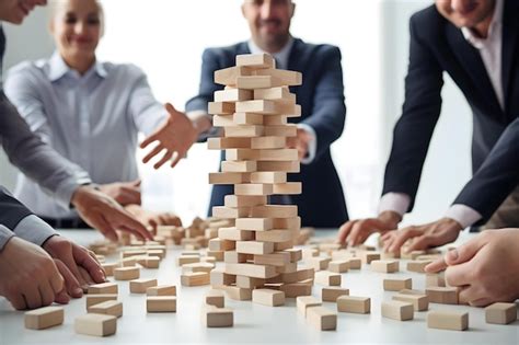 Teamwork For Innovation And Problemsolving Premium Ai Generated Image