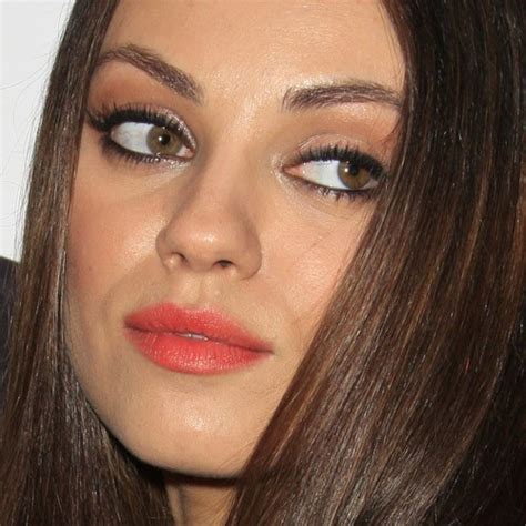 Mila Kunis Eye Makeup Close Up