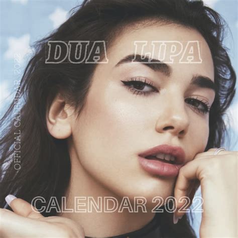Dua Lipa Official Calendar 2022 Enjoy Beautiful And Simple Design