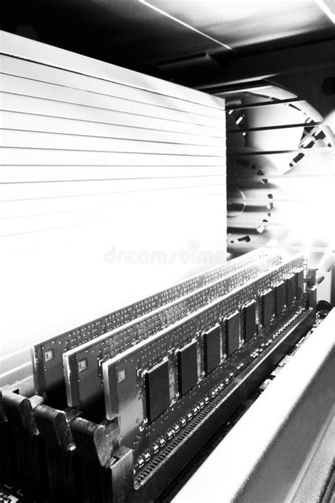 Computer Chassis CPU Cooler Stock Photo Image Of Housing Heatsink